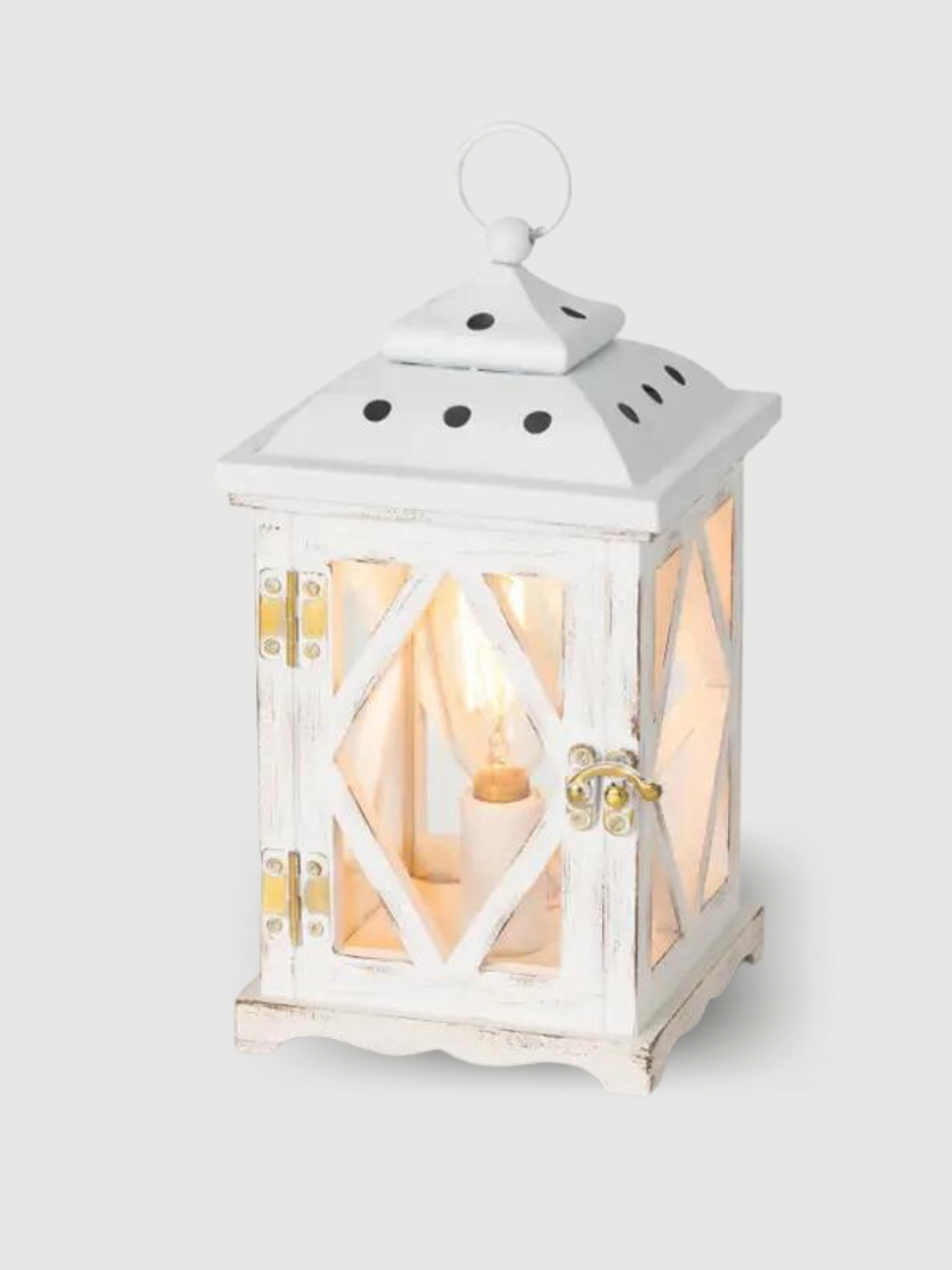 Moira White Lantern Wax Melt Warmer (Electric) – The Radiant Dream